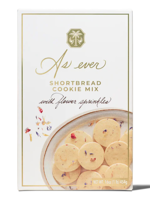As Ever Shortbread Cookie Mix with Flower Sprinkles | Healthy Natural ...
